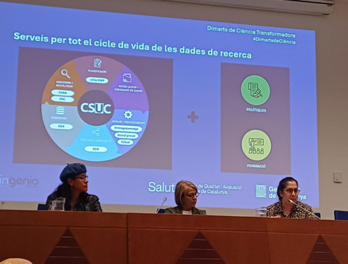 El CSUC participa en una sesión de los Martes de Ciencia Transformadora ...